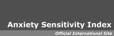 Anxiety Sensitivity Index - IDS Publishing